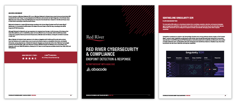 Red River Cybersecurity & Compliance: Endpoint Detection & Response